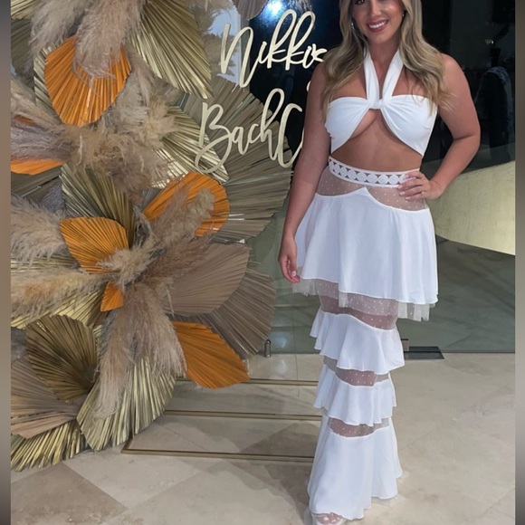 White Fox Boutique | Dresses | Wanderer White Two Piece Set | Poshmark